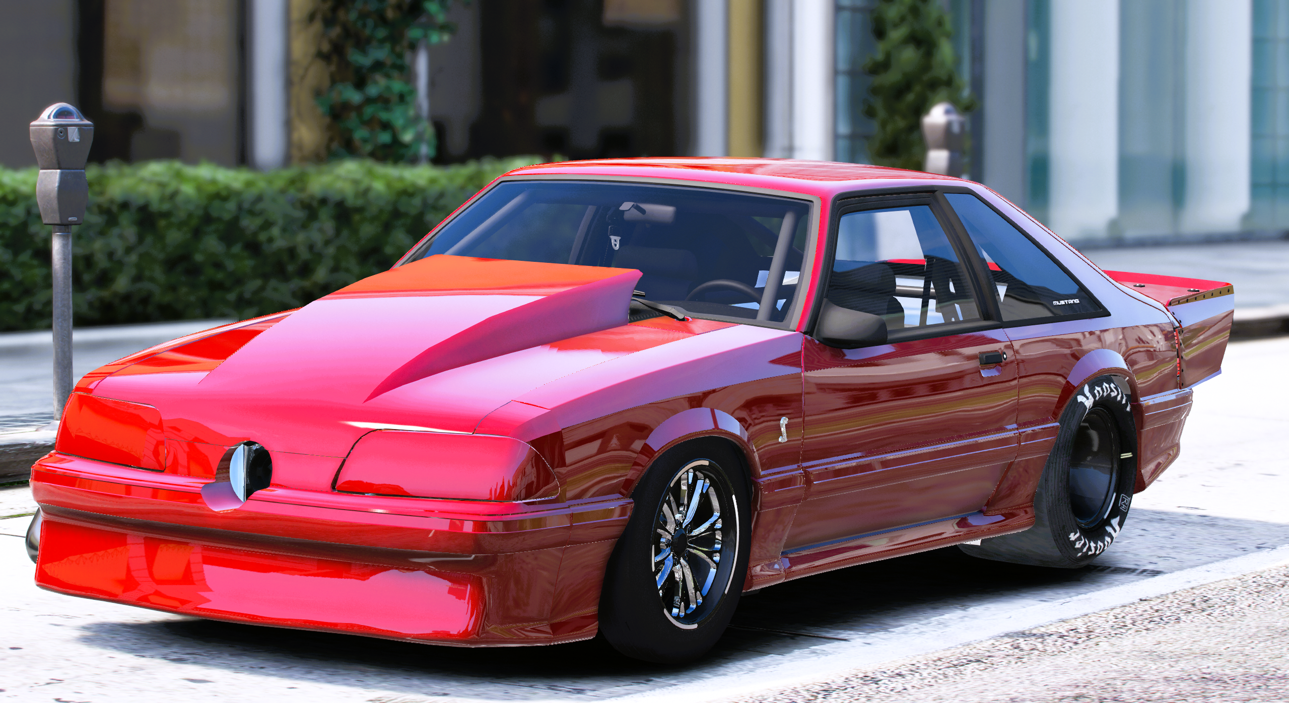 (Debadged) Ford Mustang Fox Body Bloodshift | Smokeys