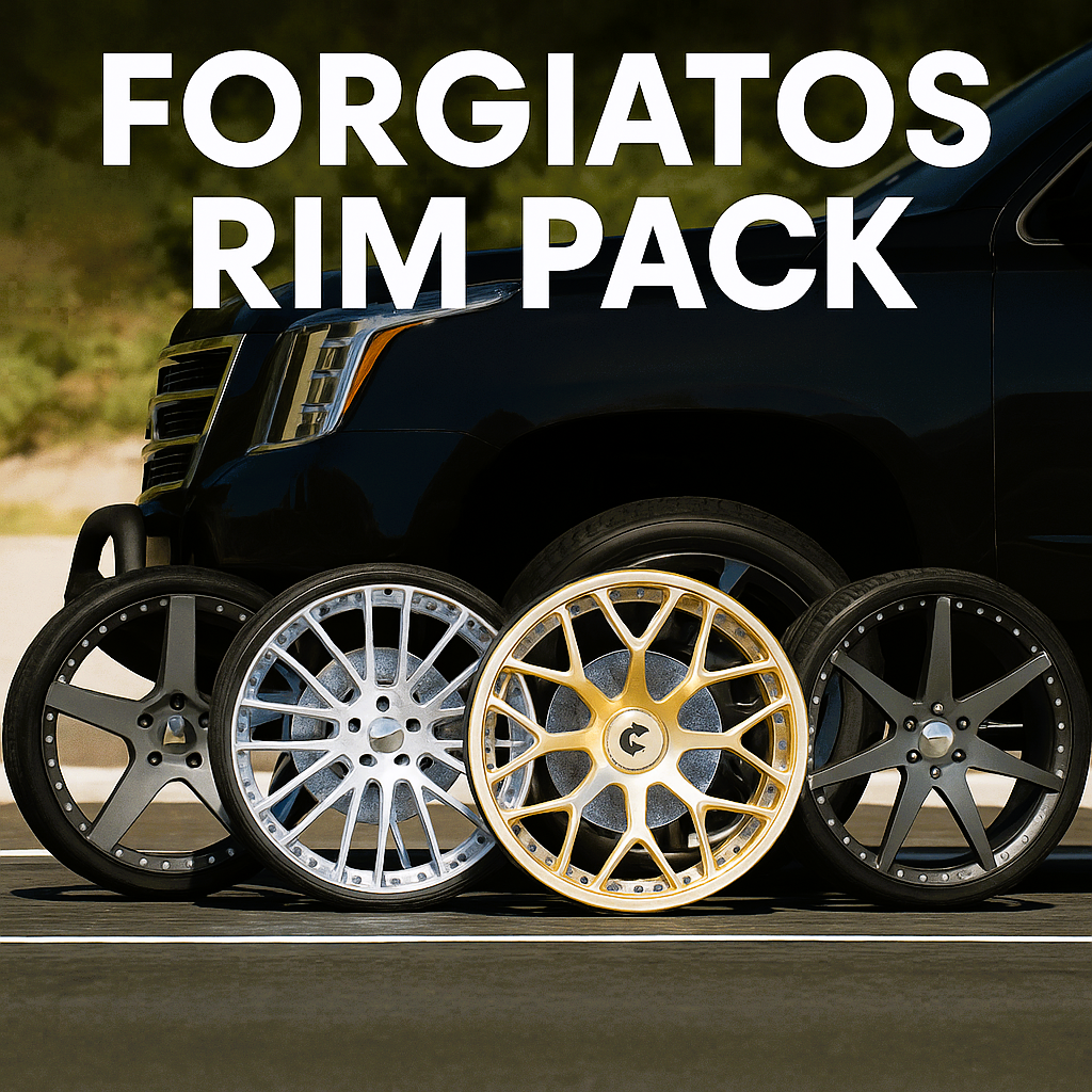 FiveM Rims and Wheels Custom Car Rims and Tire Packs for GTA V
