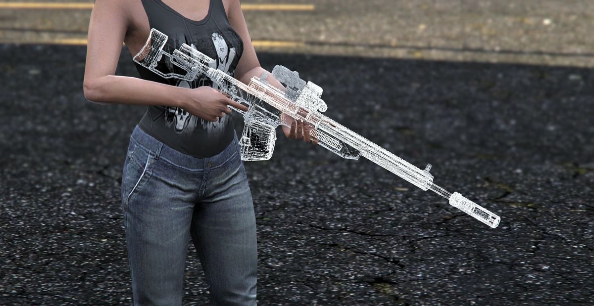 Luffy V2 | Ghostline Wireframe