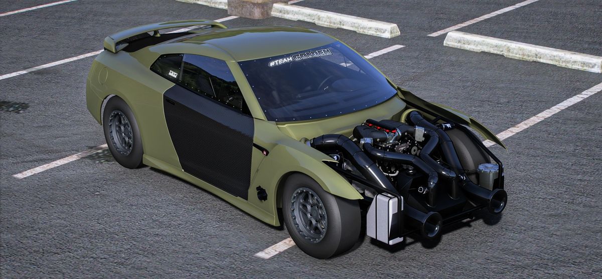 2017 GTR R35 Drag Promod Twin Turbo | Golden Built