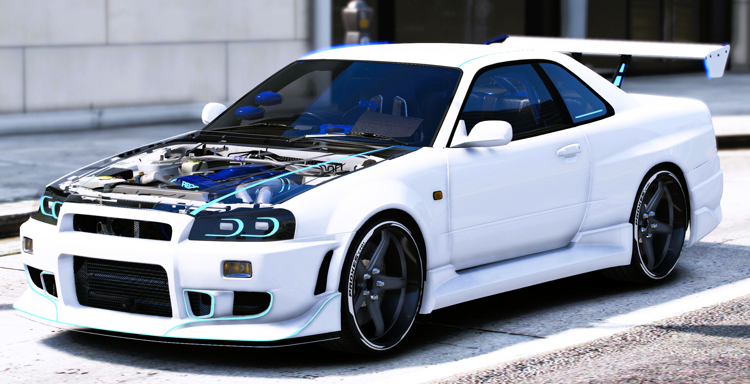 (Rebranded) Nissan Skyline GTR R34 Paul Walker