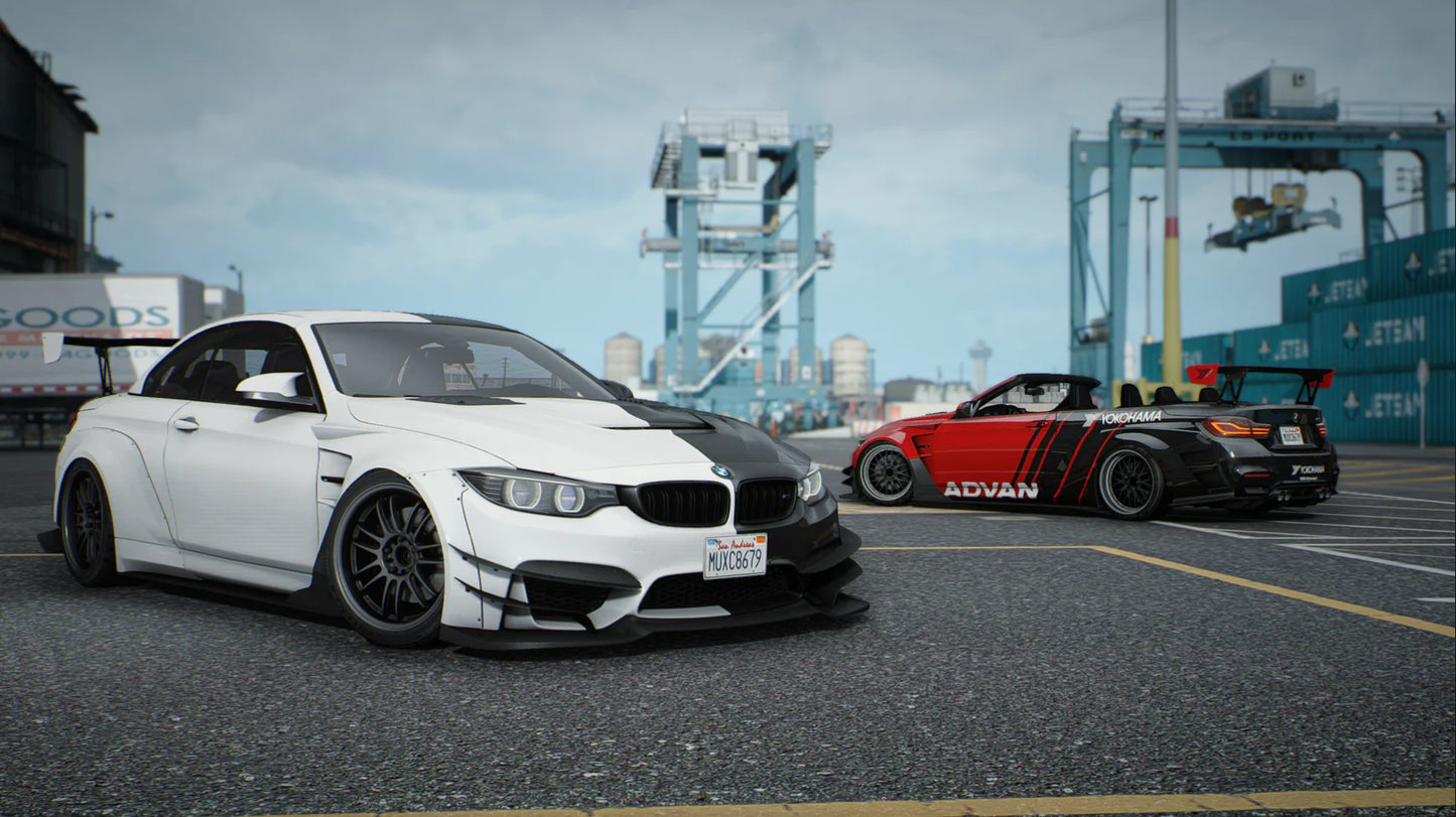 2014 BMW M4 F82 Convertible [Animation Roof] [190+ Tunings Part + 21 L