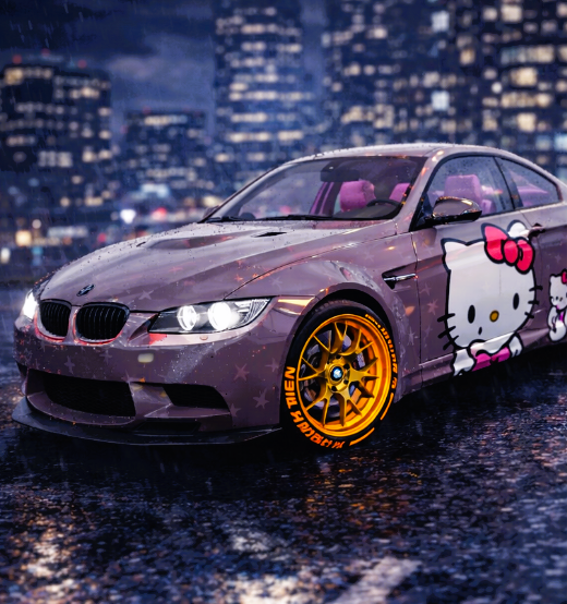 BMW M3 E92 Liberty Walk Hello Kitty | A3DNA Customs