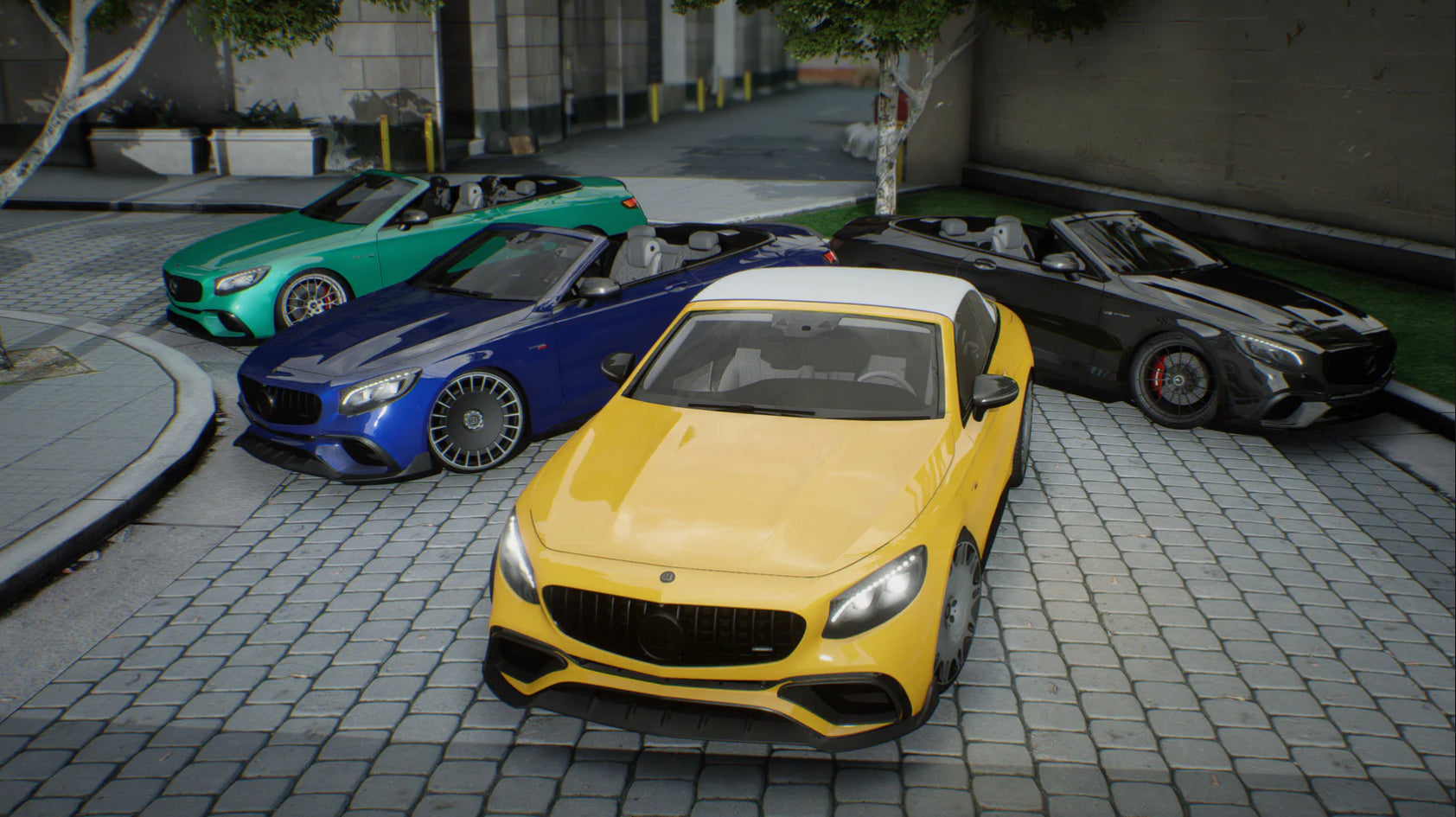 2020 Mercedes S63 AMG Convertible [Animation Roof] [75+ Tunings Part