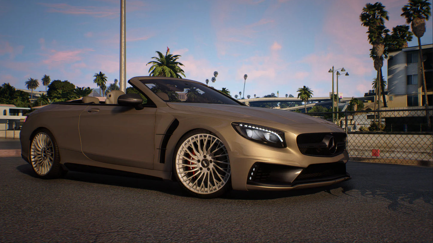 2020 Mercedes S63 AMG Convertible [Animation Roof] [75+ Tunings Part