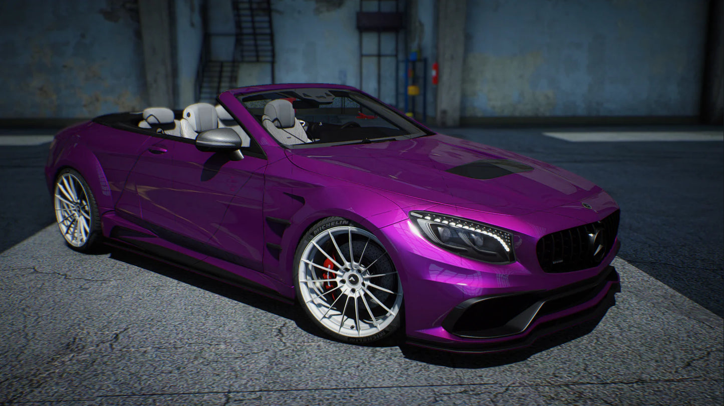 2020 Mercedes S63 AMG Convertible [Animation Roof] [75+ Tunings Part